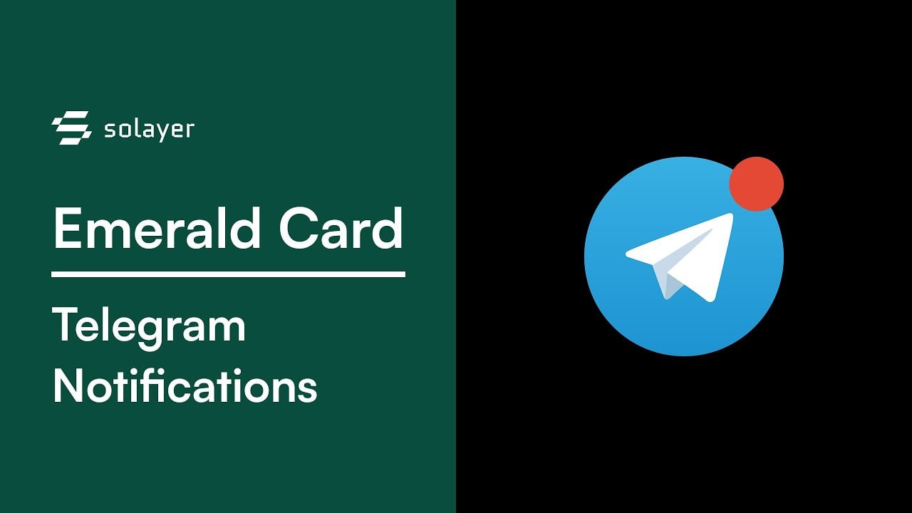 Cập nhật Emerald Card theo thời gian thực đã có mặt trên Telegram